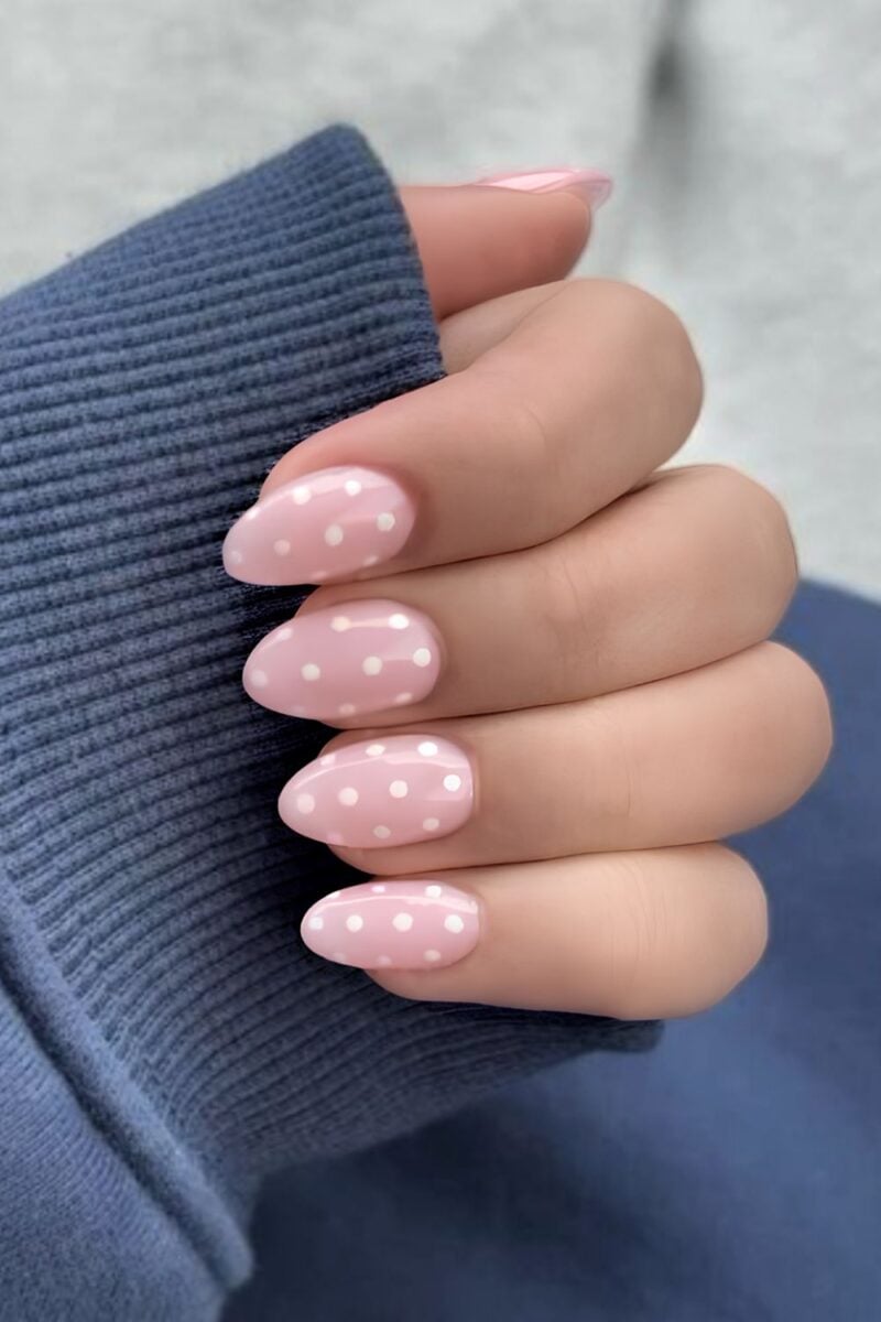 Polka Dot Nail Art is SO Back—Smaller, Cuter and Everywhere You Scroll