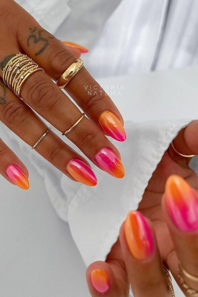 Sunset Nails Are In: How to DIY + Design Ideas to Try