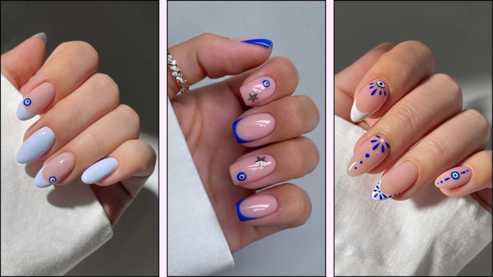 15 Must-Try Evil-Eye Nail Designs Lighting Up NailTok