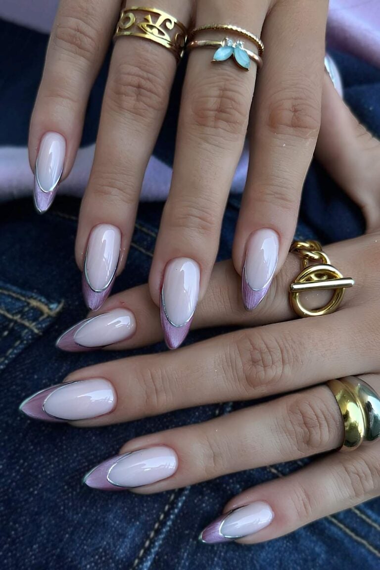 Cat Eye French Tips: The Mani That Won't Leave Your FYP